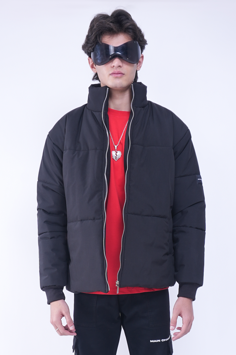 Buy Heavy Padded Black Puffer Jacket Online in India at Best Price